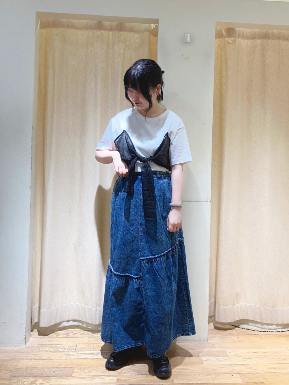 春(SM2 京阪モール)｜ehka sopoのトップスを使ったコーディネート - WEAR