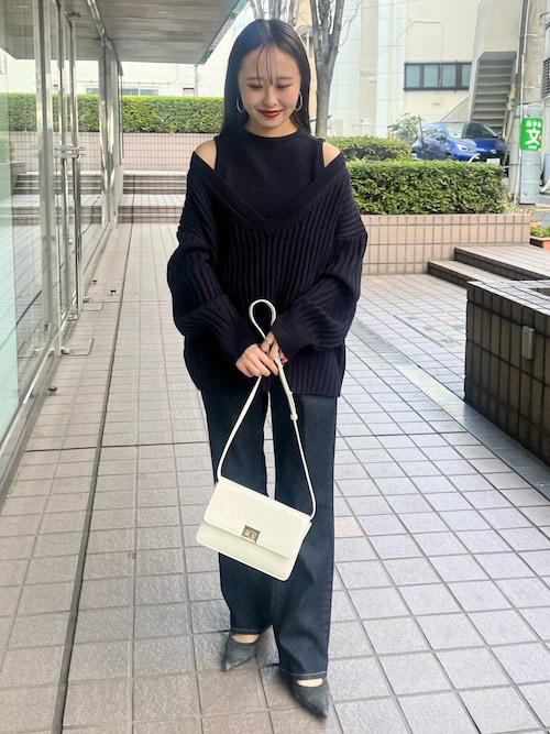 MIKI(Rouge vif la cle 本社スタッフ)｜Rouge vif Annaのニット/セーターを使ったコーディネート - WEAR