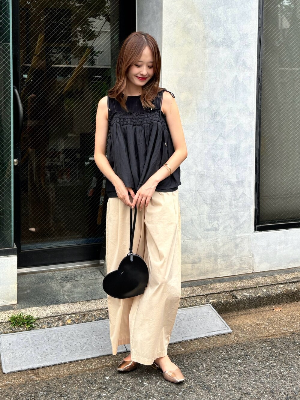 MIKI(Rouge vif la cle 本社スタッフ)｜Rouge vif Annaのキャミソールを使ったコーディネート - WEAR