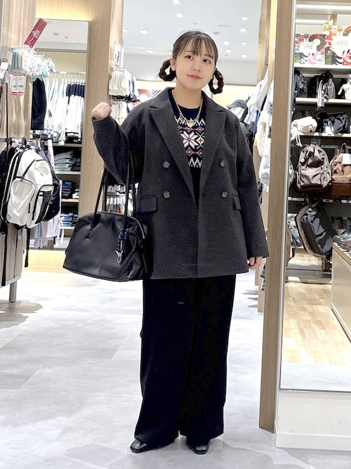 GLOBAL WORKのバッグを使ったコーディネート(ZOZOTOWN Yahoo!店) ｜ ネット通販：Yahoo!ショッピング