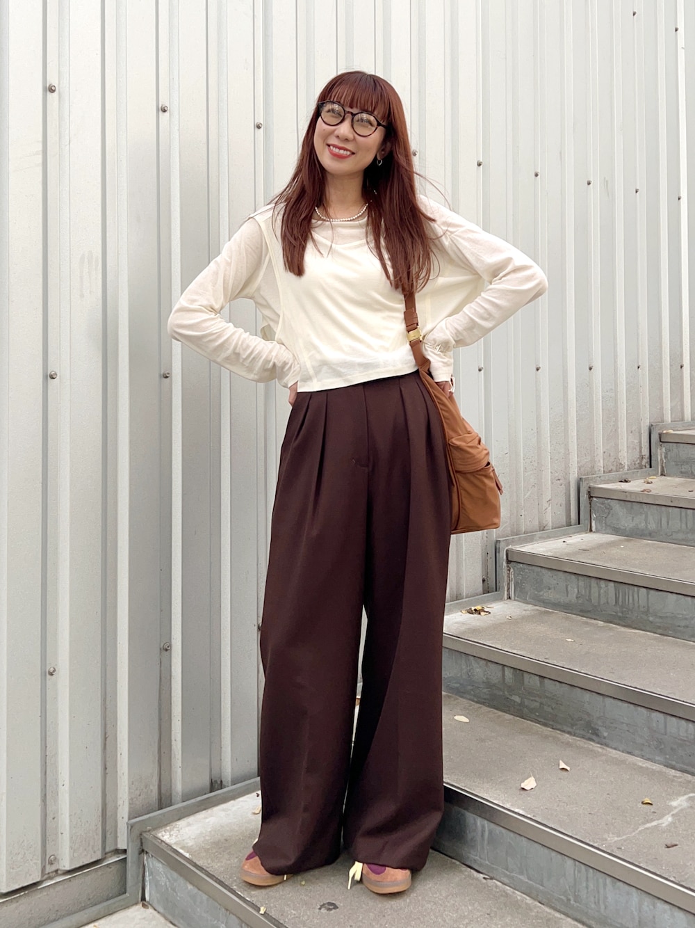 MINAE｜AmeriのTシャツ/カットソーを使ったコーディネート - WEAR