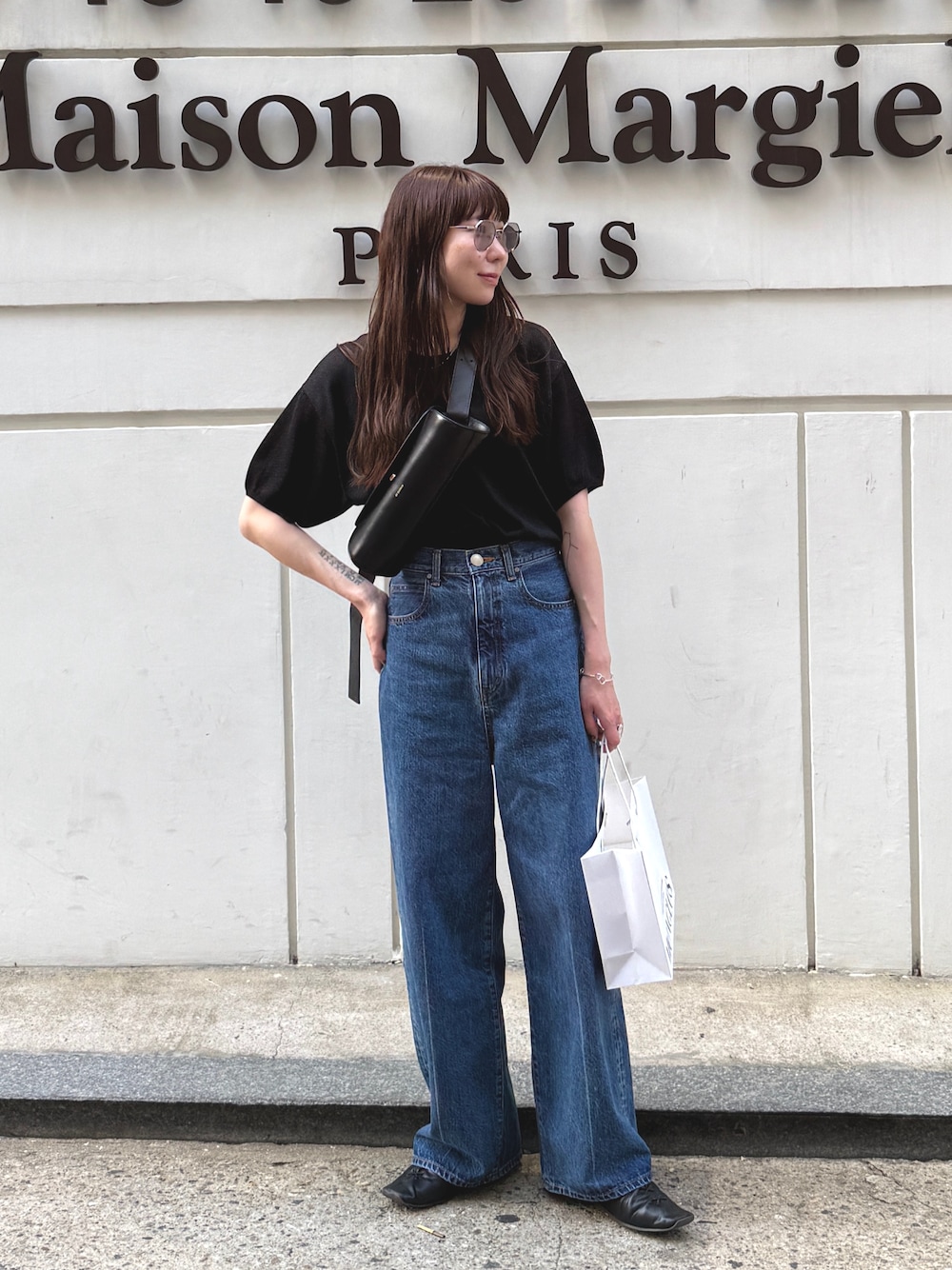 MINAE｜GLOBAL WORKのTシャツ/カットソーを使ったコーディネート - WEAR