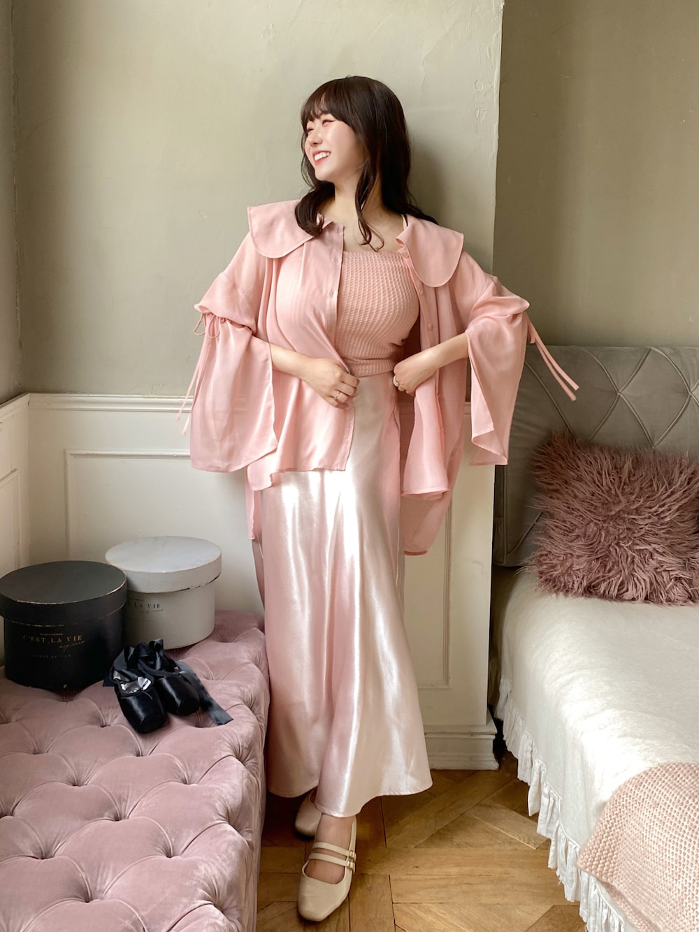 白濱楓雅 ( ふぅ )🍨｜pomiiiのスカートを使ったコーディネート - WEAR