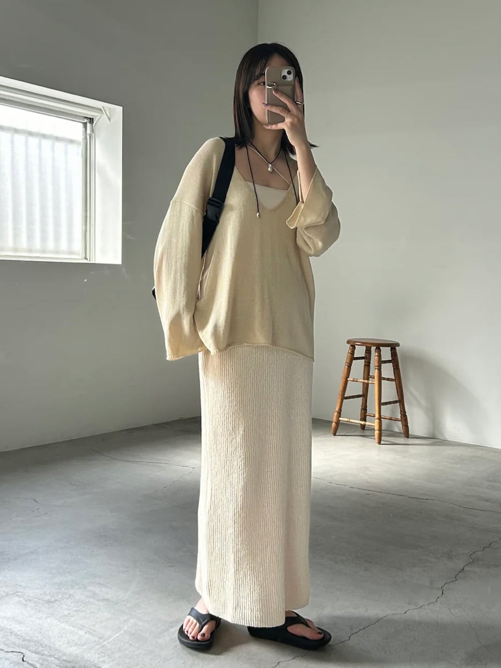 SELECT MOCA SNAP(MOCA office)｜select MOCA by sonのニット/セーターを使ったコーディネート - WEAR