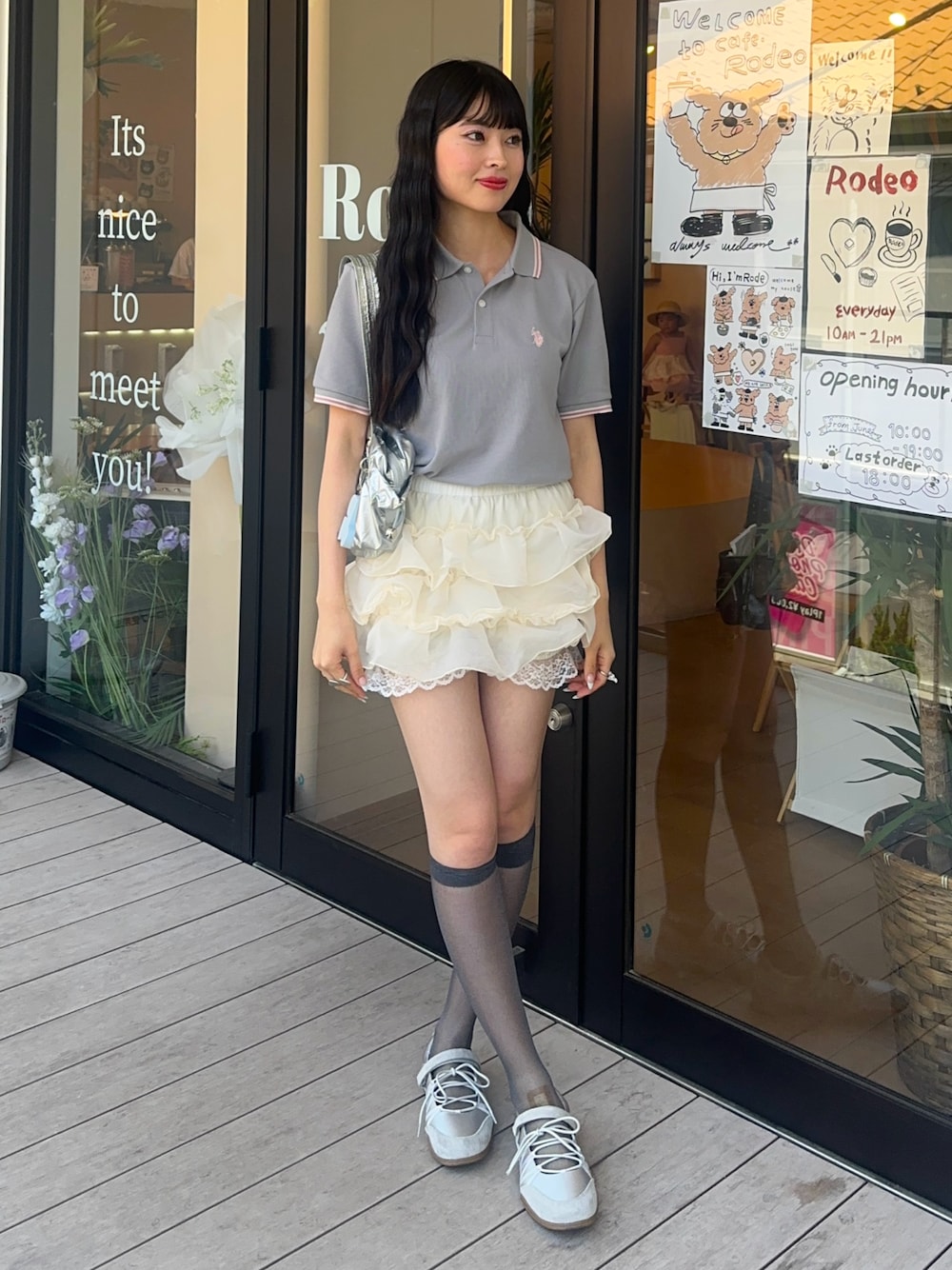 miyu｜WEGOのポロシャツを使ったコーディネート - WEAR