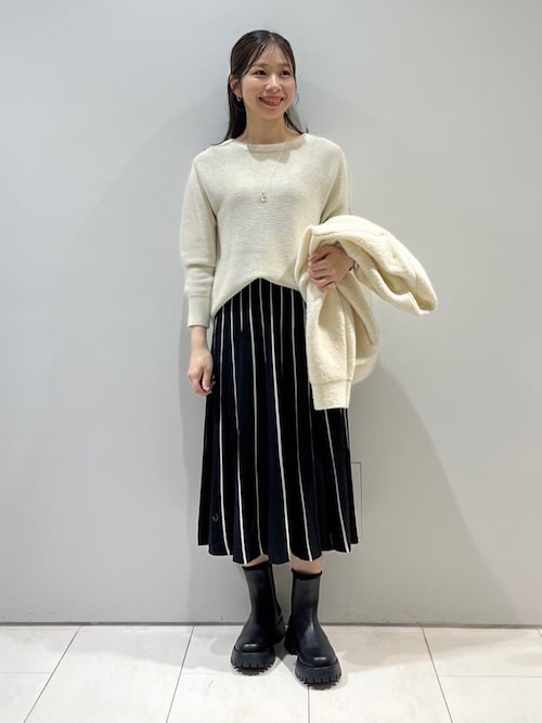 INDIVI(SHOP STAFF)(INDIVI OFFICIAL)｜INDIVIのカーディガン/ボレロを使ったコーディネート - WEAR