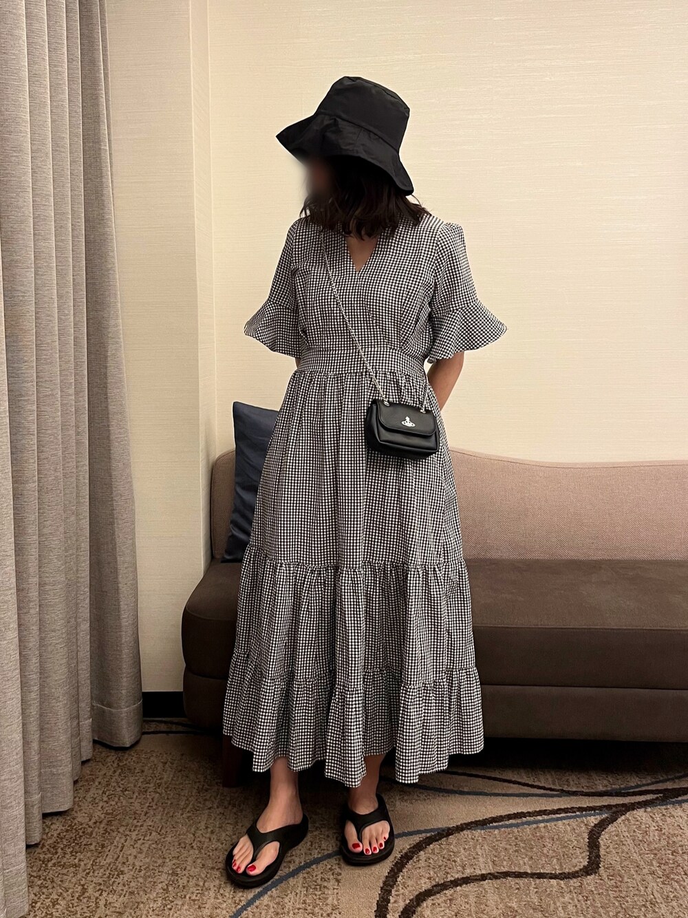 𝐩𝐨𝐧𝐢｜DHOLICのハットを使ったコーディネート - WEAR