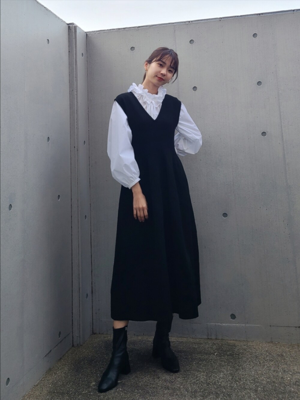 ARINA / 杉本侑菜｜PLSTのワンピースを使ったコーディネート - WEAR