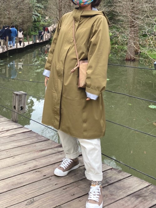 LizZZ｜MUJI Laboの防風外套を使ったコーディネート - WEAR