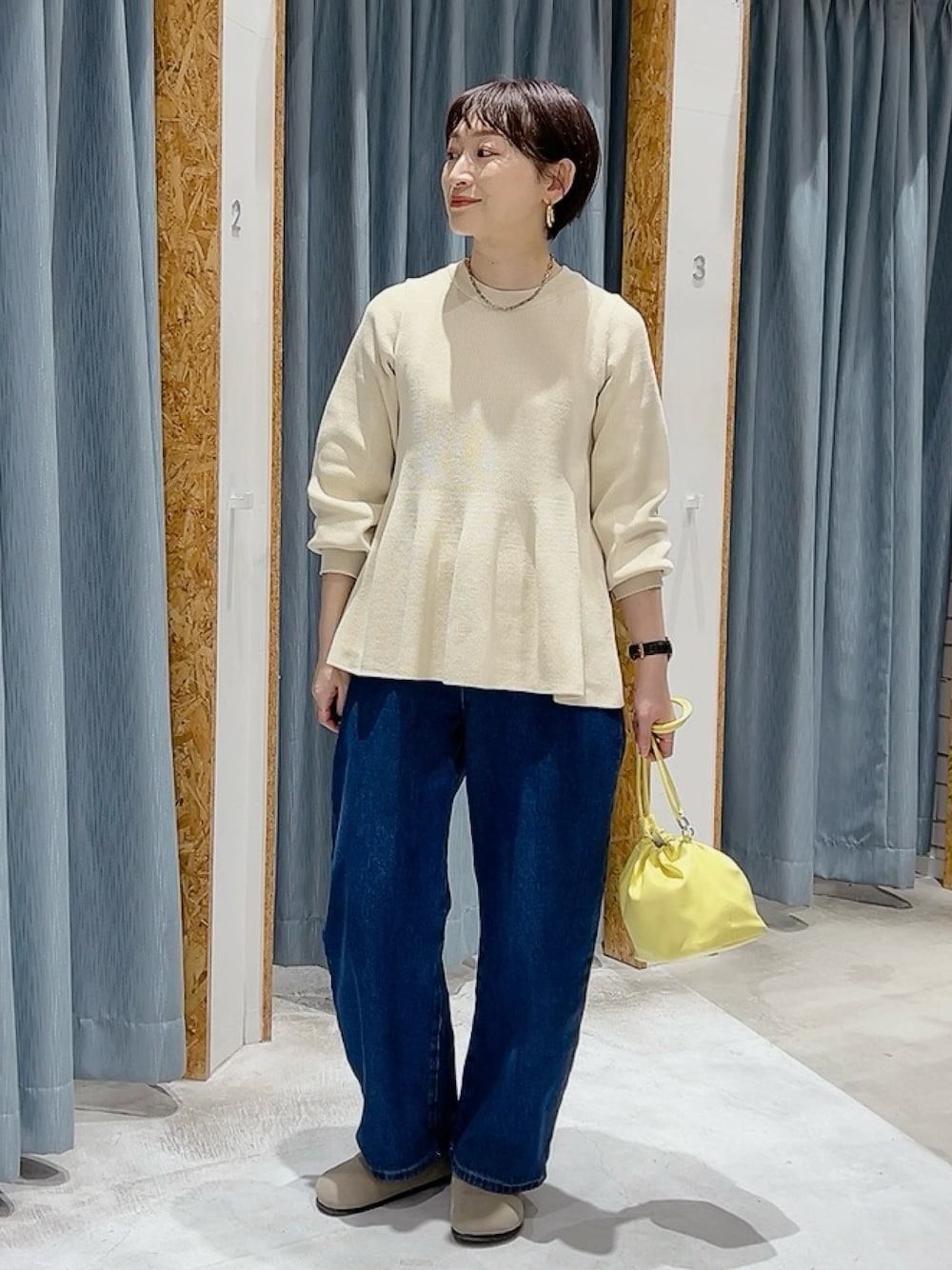 ばーいな。(LEPSIM イオンモール名取)｜LEPSIMのニット/セーターを使ったコーディネート - WEAR