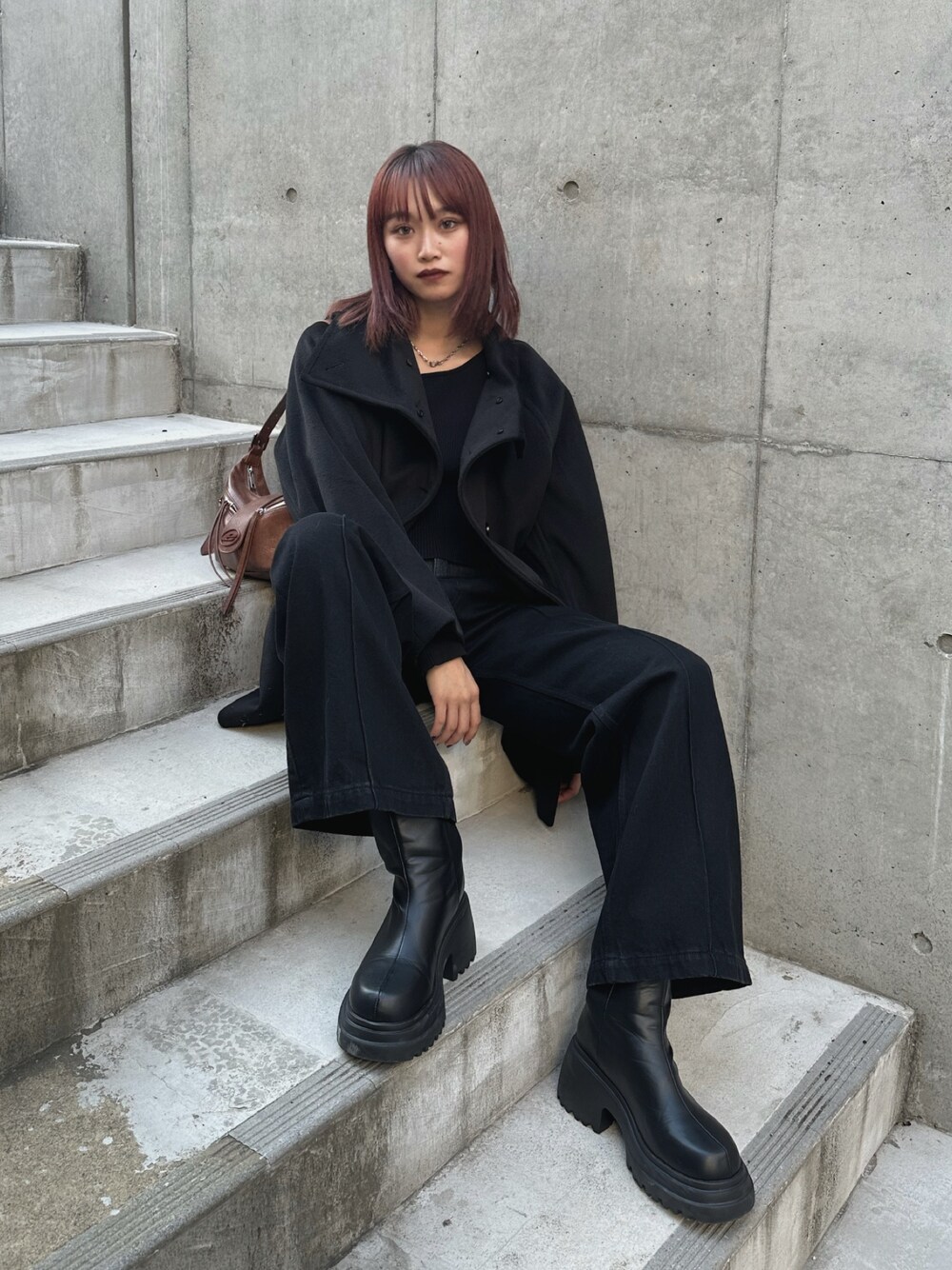 灰田亜美（EMODA）｜EMODAのその他アウターを使ったコーディネート - WEAR