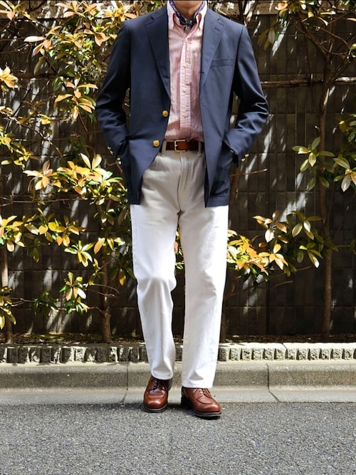 D・BLUE｜J.PRESSのテーラードジャケットを使ったコーディネート - WEAR