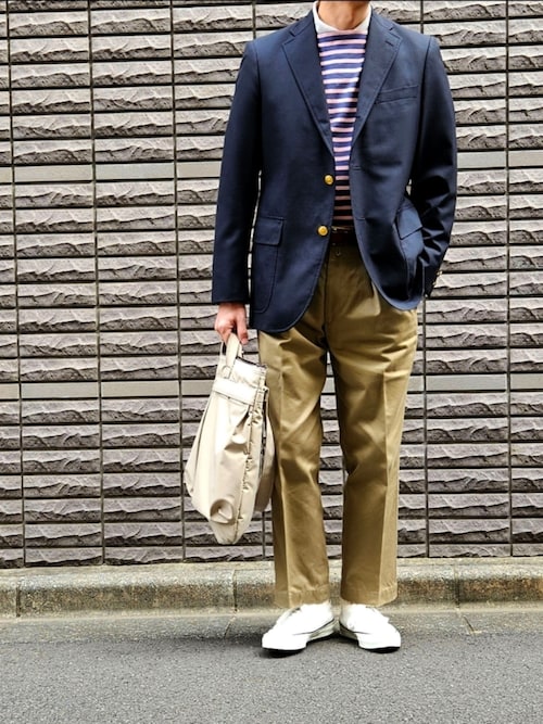 D・BLUE｜J.PRESSのテーラードジャケットを使ったコーディネート - WEAR