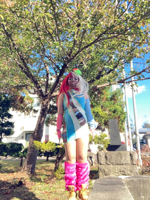 ponji_craft｜キャンドゥのバレッタ/ヘアクリップを使ったコーディネート - WEAR