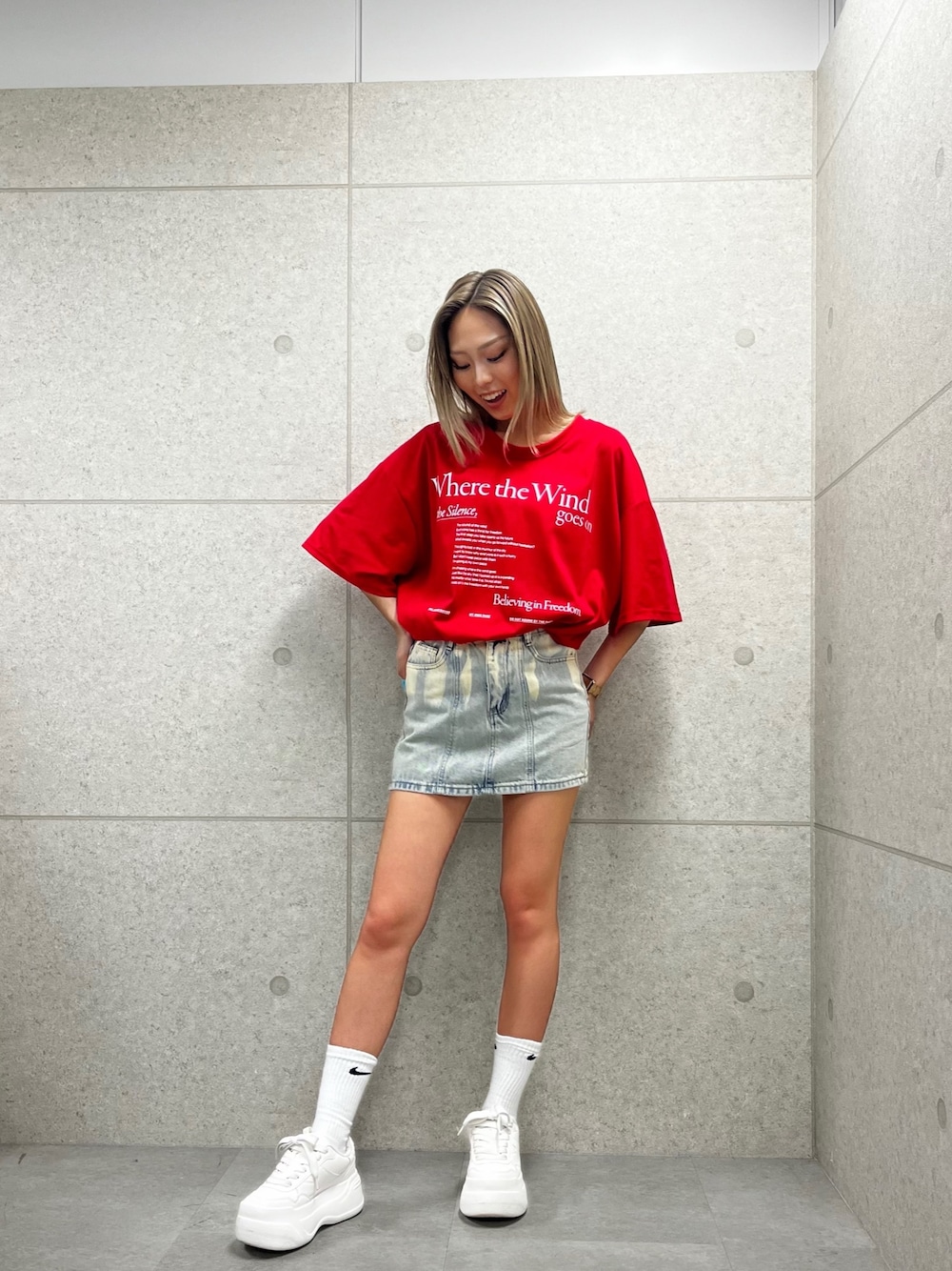 𝒚 𝒖 𝒓 𝒊 (ANAP Online Official)｜ANAPのTシャツ/カットソーを使ったコーディネート - WEAR