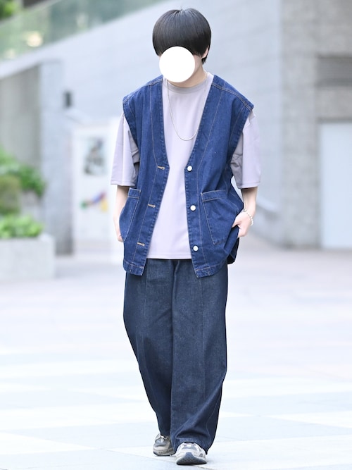 REO【160cmコーデ】｜Mysa&Liinaのベストを使ったコーディネート - WEAR