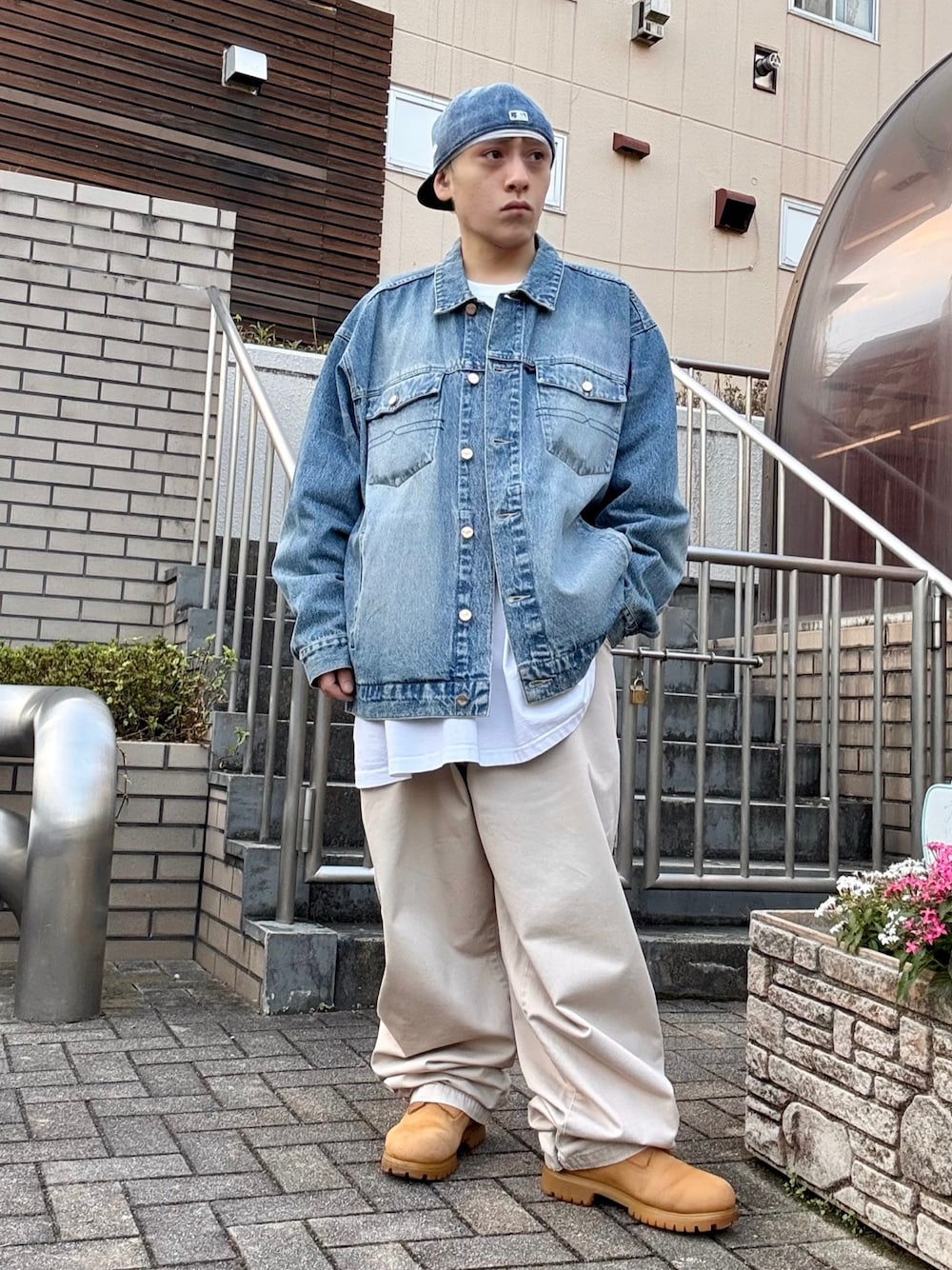 龍一 (The Loveless)®︎｜SEANJOHNのデニムジャケットを使ったコーディネート - WEAR