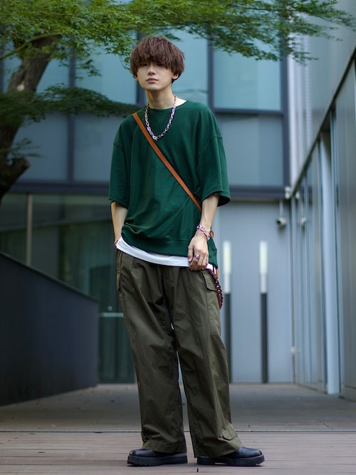 col.｜GUのTシャツ/カットソーを使ったコーディネート - WEAR