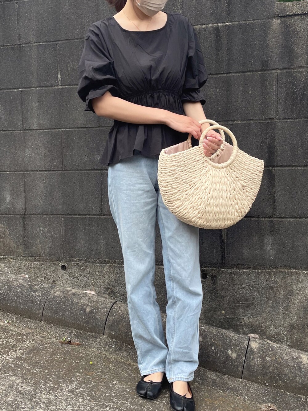 𝑛.｜GRLのデニムパンツを使ったコーディネート - WEAR