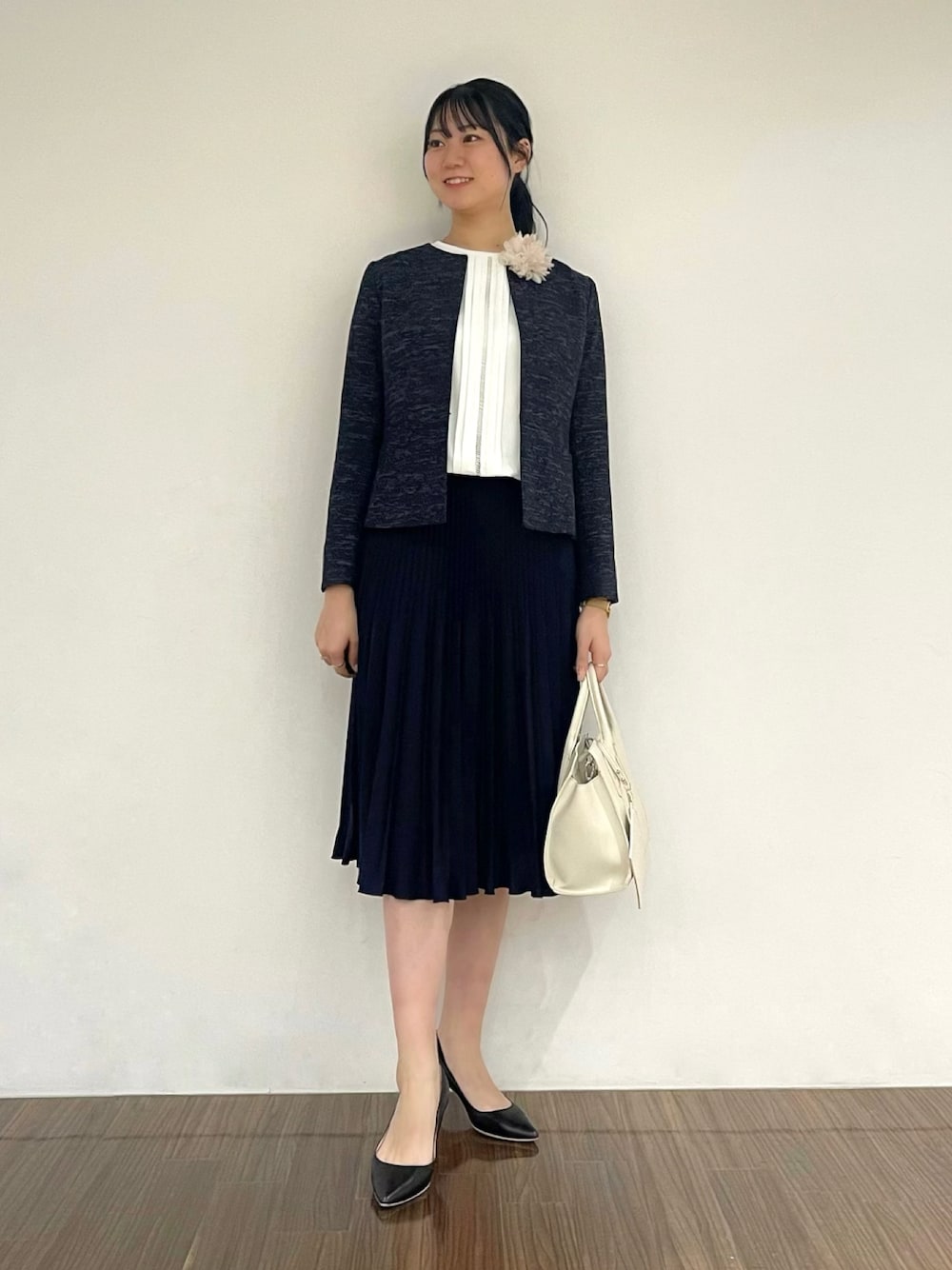 yazu(INDIVI OFFICIAL)｜INDIVIのシャツ/ブラウスを使ったコーディネート - WEAR