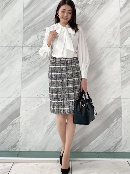 COUP DE CHANCE（STAFF)(COUP DE CHANCE OFFICIAL)｜COUP DE CHANCEのスーツスカートを使ったコーディネート - WEAR