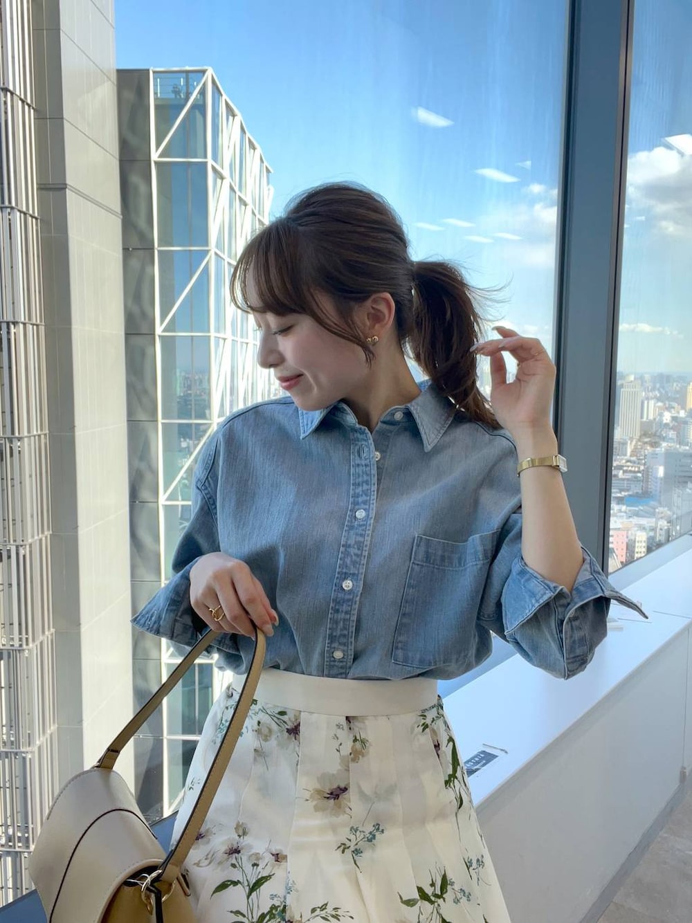 andemiu_miyu(Andemiu ルミネエスト)｜Andemiuのシャツ/ブラウスを使ったコーディネート - WEAR