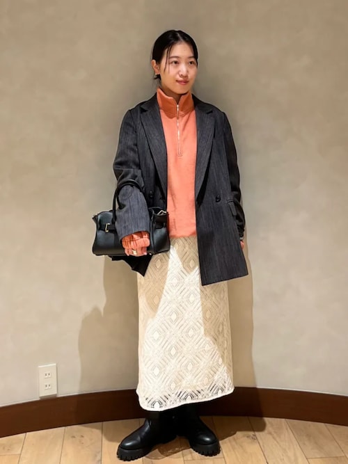 セール】〈手洗い可能〉ウール 調 合繊 ダブル ジャケット（テーラード