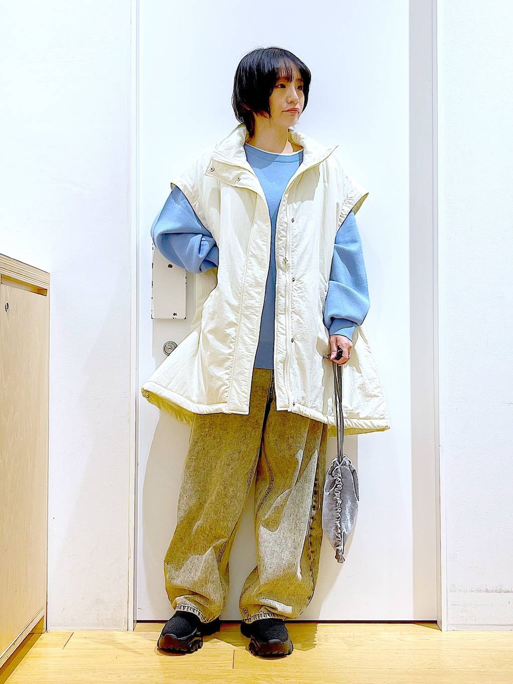 あおき@LAKOLE海老名(LAKOLE ららぽーと海老名)｜LAKOLEのニット/セーターを使ったコーディネート - WEAR