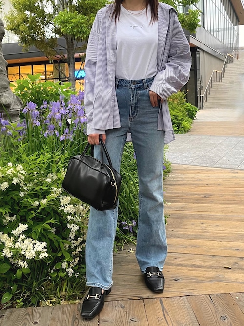 Nuu｜GUのデニムパンツを使ったコーディネート - WEAR