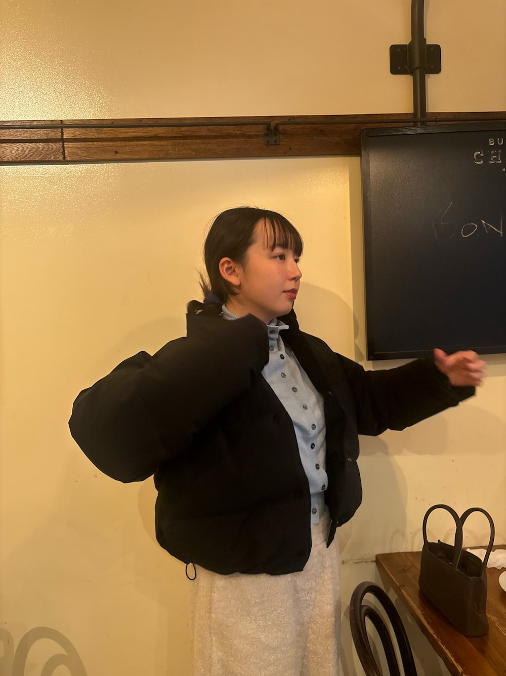 勝田里奈｜PoFF のダウンジャケット/コートを使ったコーディネート - WEAR