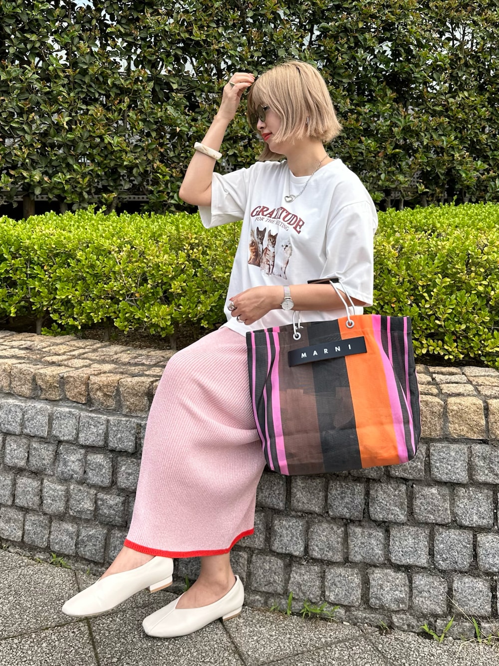 おしゃれ豆知識💡のSERINA｜Ray Cassinのスカートを使ったコーディネート - WEAR