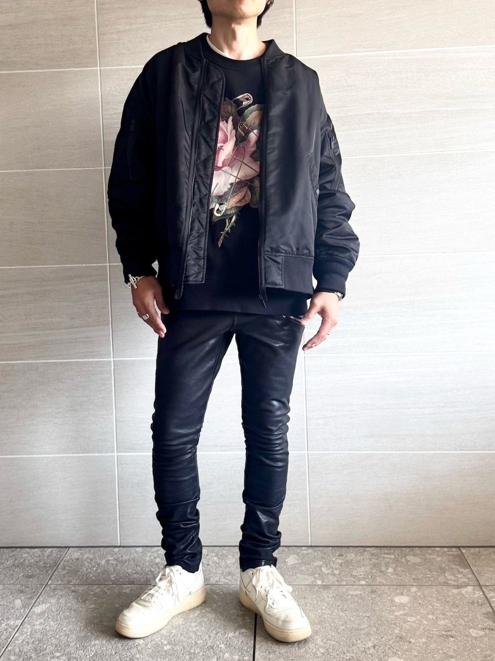 hirotaka ｜GUのMA-1を使ったコーディネート - WEAR