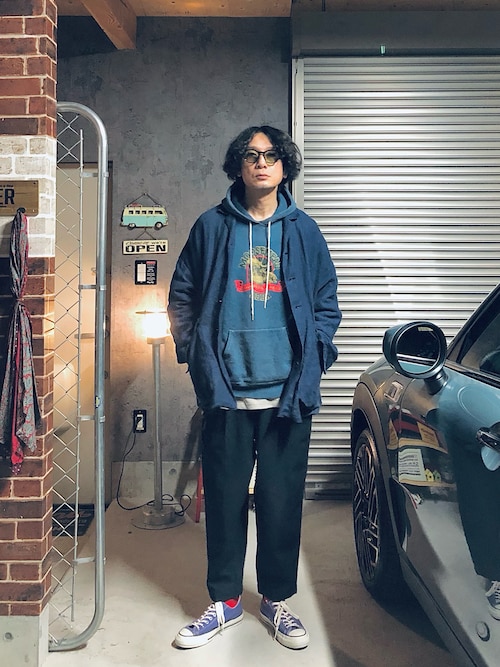 h.s.k.｜CONVERSEのスニーカーを使ったコーディネート - WEAR