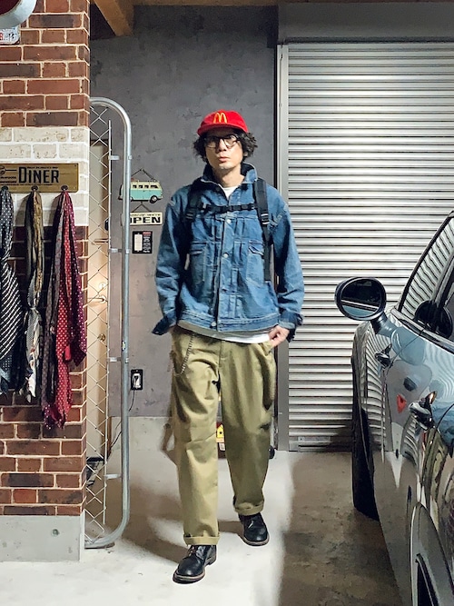 h.s.k.｜FLAG SPORTのデニムジャケットを使ったコーディネート - WEAR