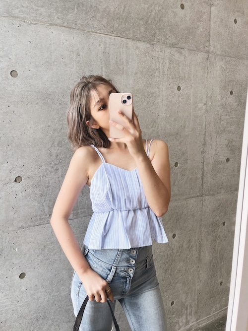 Misa（GYDA）｜GYDAのキャミソールを使ったコーディネート - WEAR