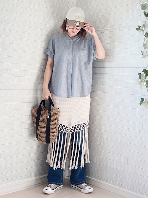 UMiSato｜ikkaのTシャツ/カットソーを使ったコーディネート - WEAR