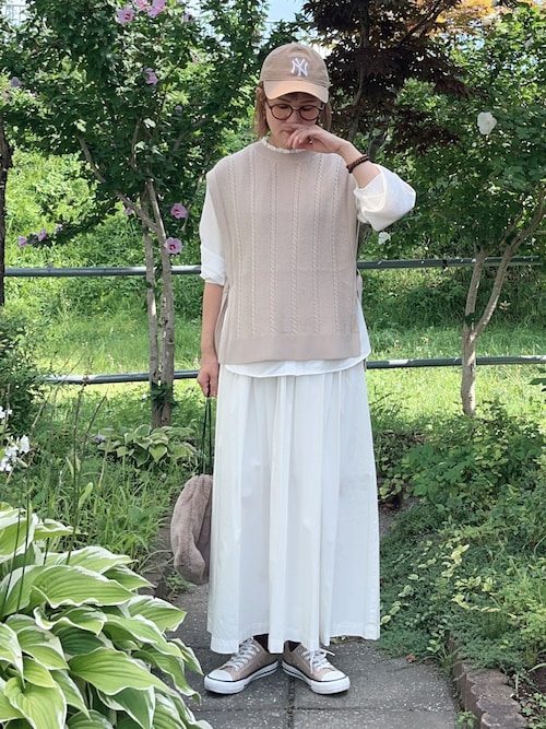 UMiSato｜ikkaのベストを使ったコーディネート - WEAR