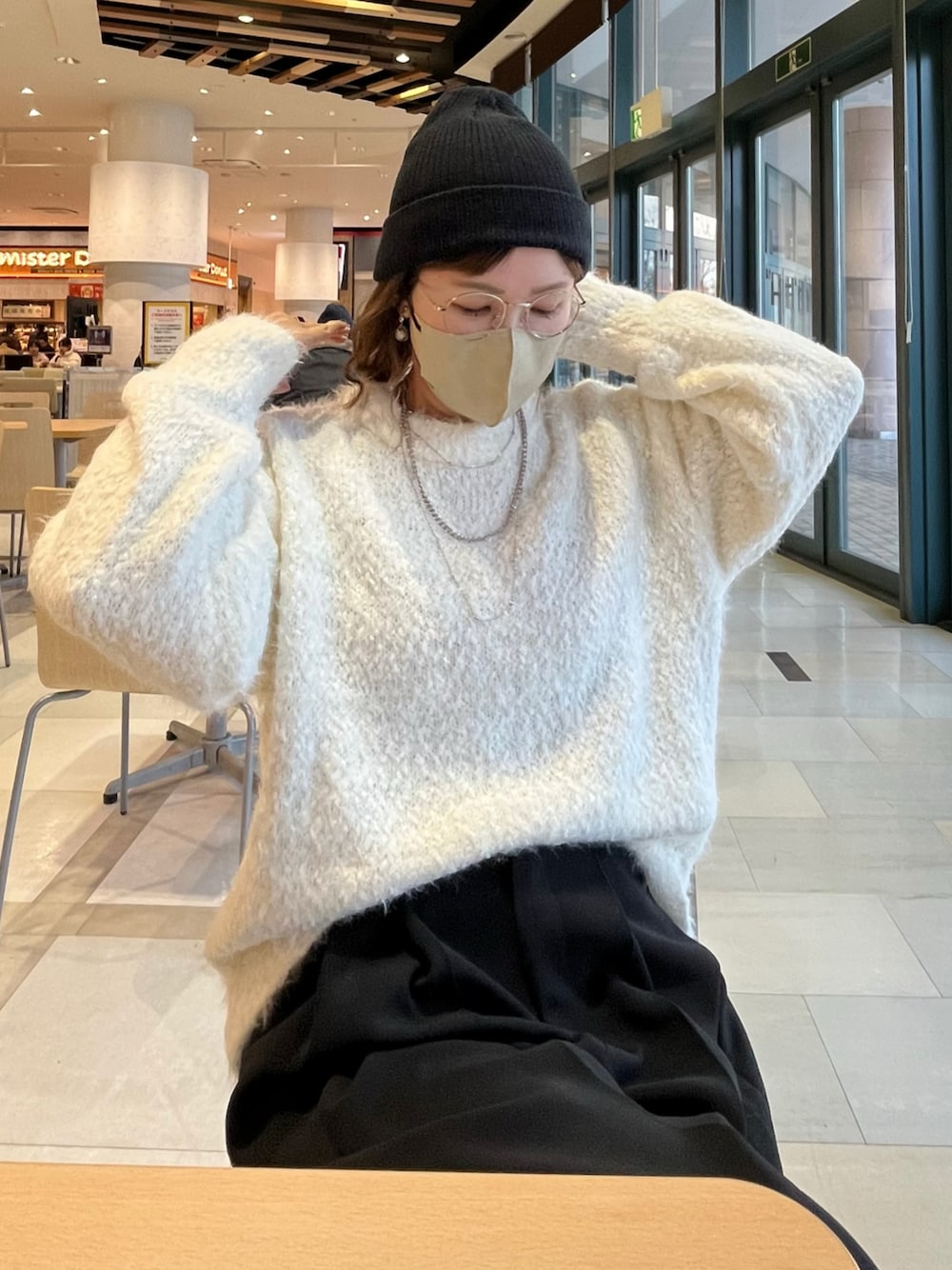 UMiSato｜ikkaのニット/セーターを使ったコーディネート - WEAR