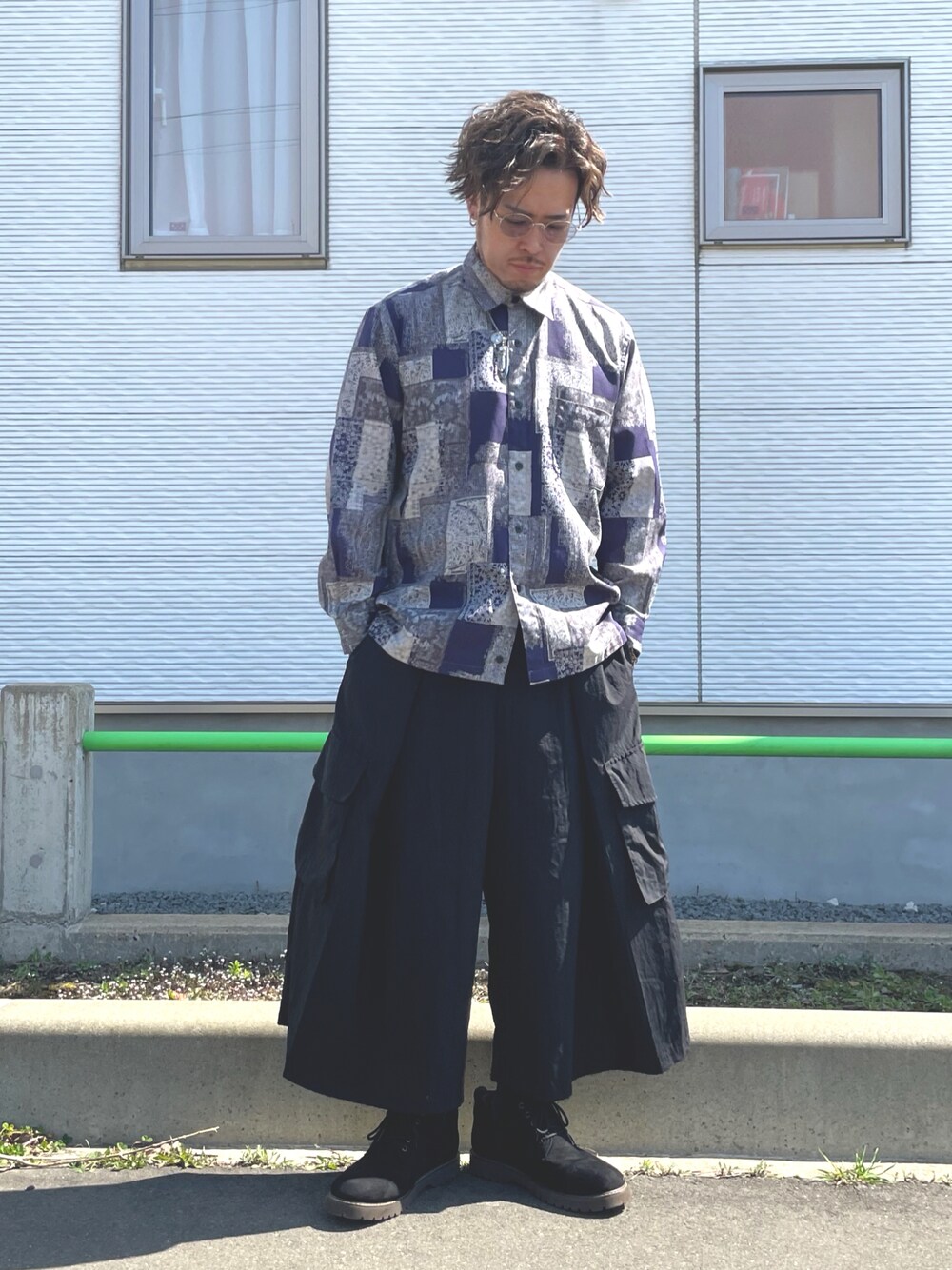 まだ｜mujiyaのカーゴパンツを使ったコーディネート - WEAR