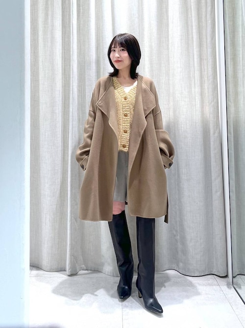 yuka(BABYLONE ルミネ横浜)｜BABYLONEのピーコートを使ったコーディネート - WEAR