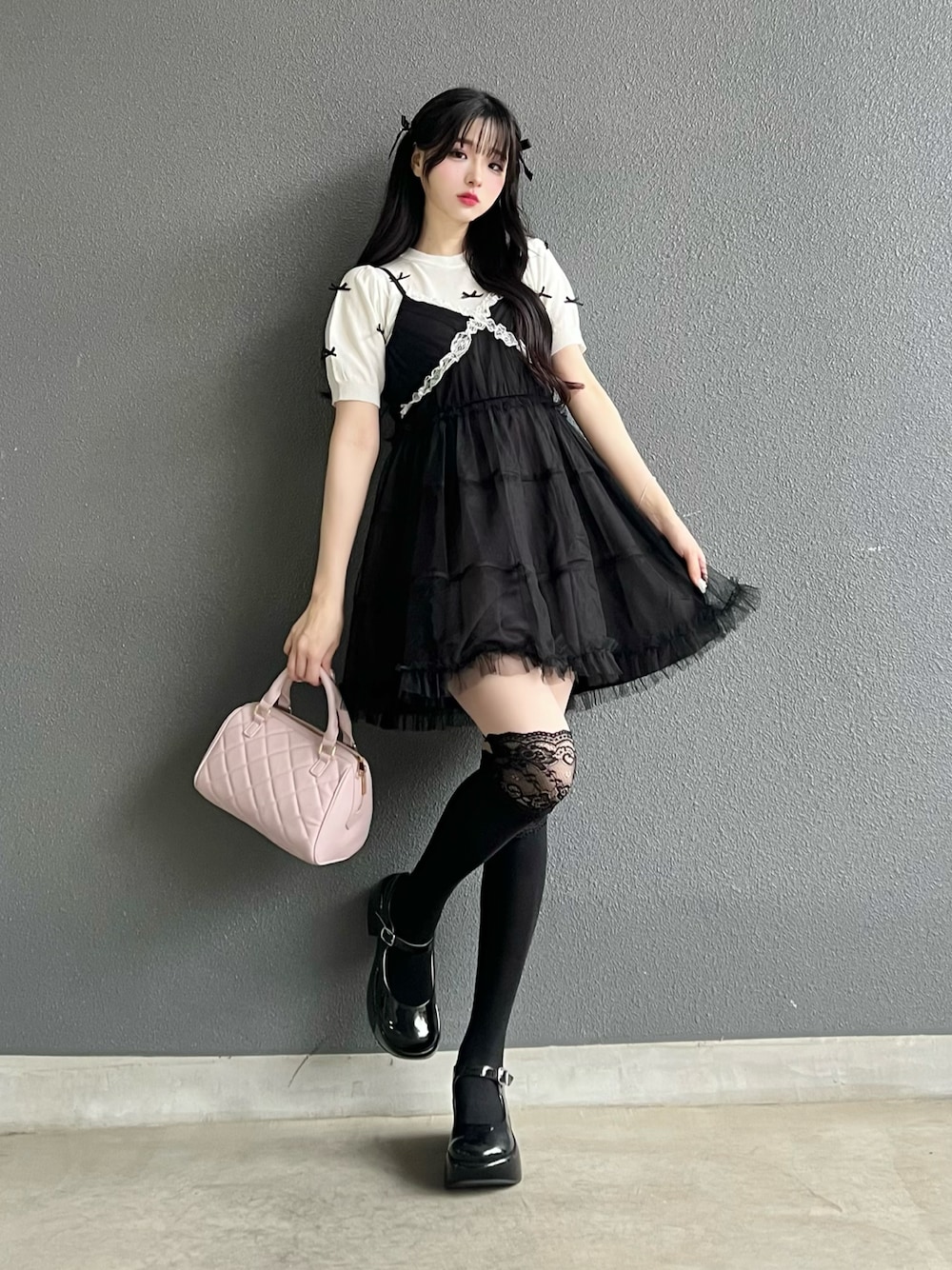 poyo｜GRLのニット/セーターを使ったコーディネート - WEAR