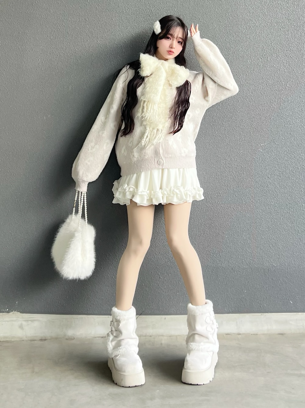 poyo｜Lovilynのカーディガン/ボレロを使ったコーディネート - WEAR