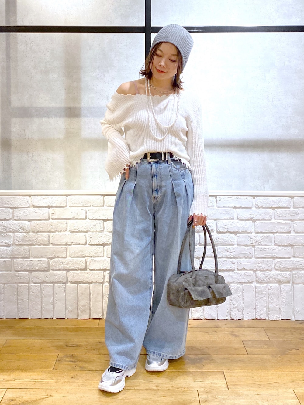 Chisa(PAGEBOY長崎アミュプラザ店)｜PAGEBOYのニット/セーターを使ったコーディネート - WEAR