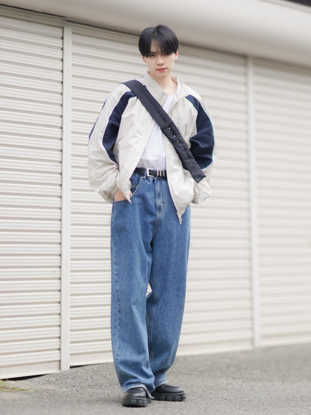 SHOTA｜codegraphyのナイロンジャケットを使ったコーディネート - WEAR