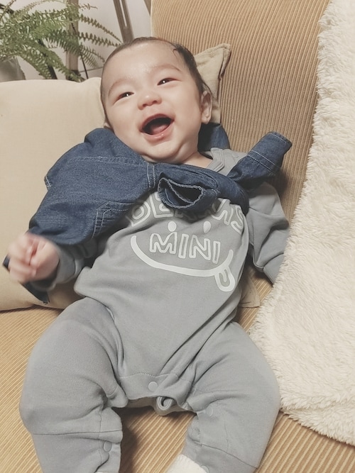 EITO｜BEAMS miniのロンパースを使ったコーディネート - WEAR