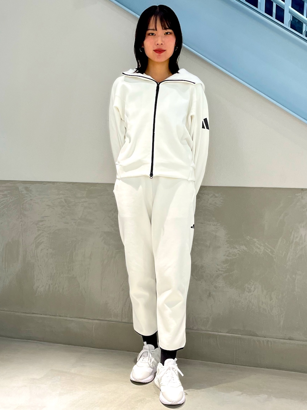 Z.N.E. JAPAN レギュラーフィットパンツ、X_PLR Phase、Z.N.E. JAPAN ルーズフィット フルジップフーディーのアディダスコーデ【アディダス公式】