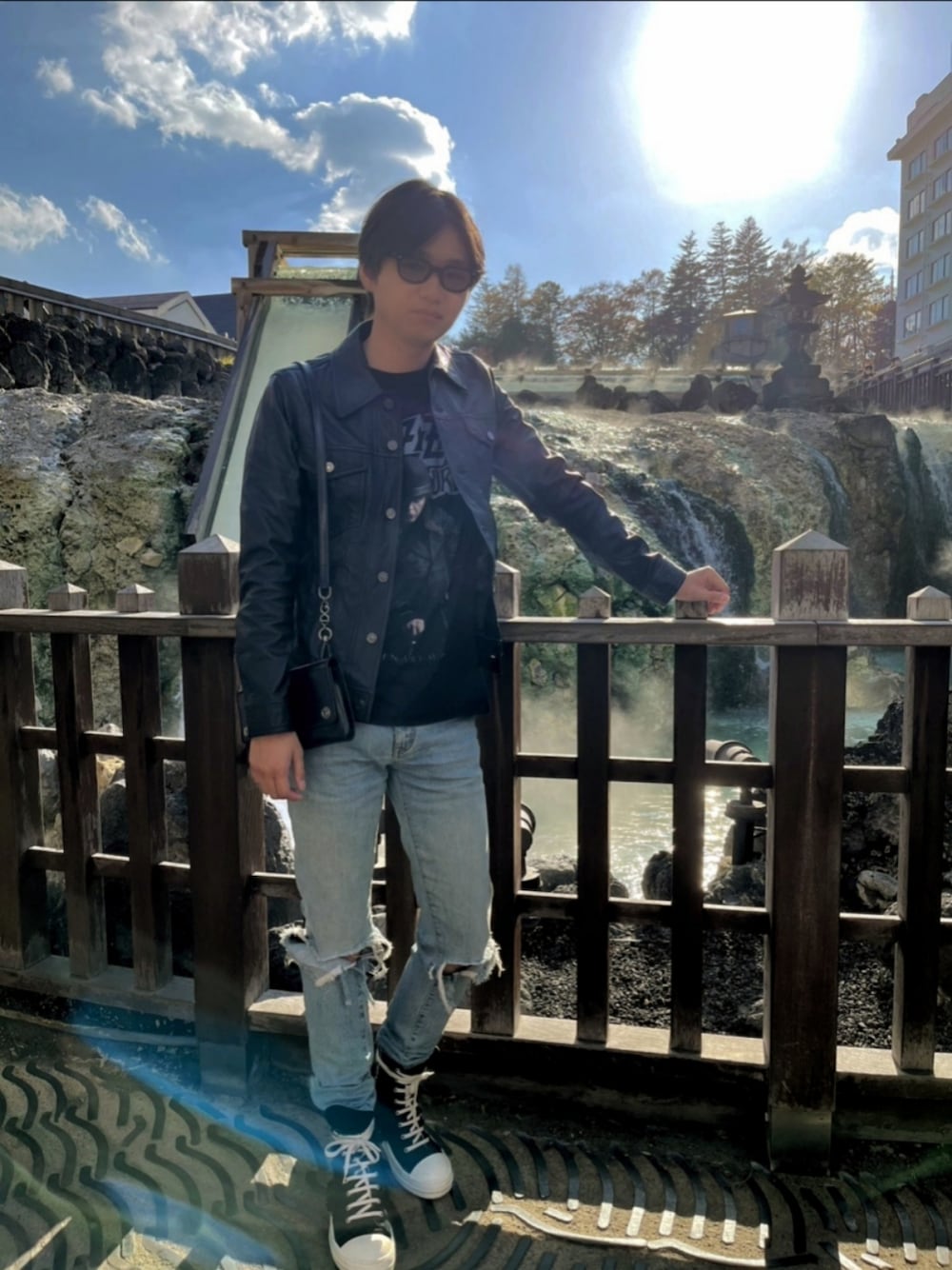 ken｜SAINT LAURENT PARISのデニムパンツを使ったコーディネート - WEAR