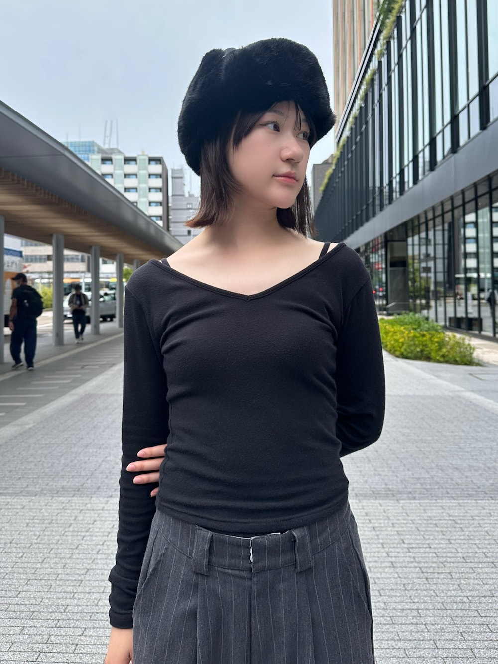 リウ(OVERRIDE金沢Rinto)｜OVERRIDEのハットを使ったコーディネート - WEAR