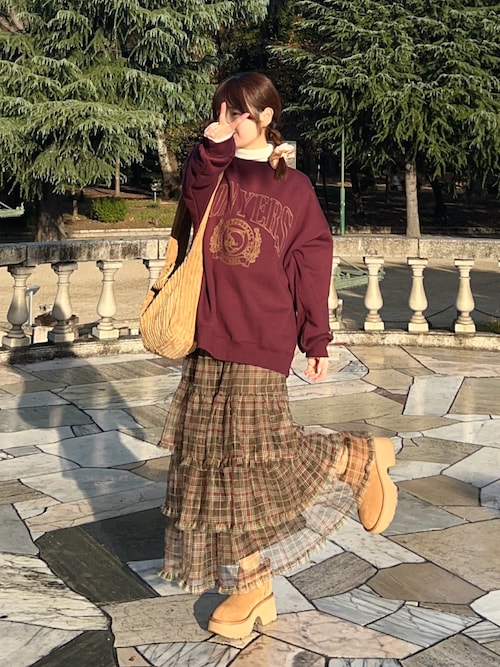 momo さんのスウェットを使ったコーディネート - ZOZOTOWN