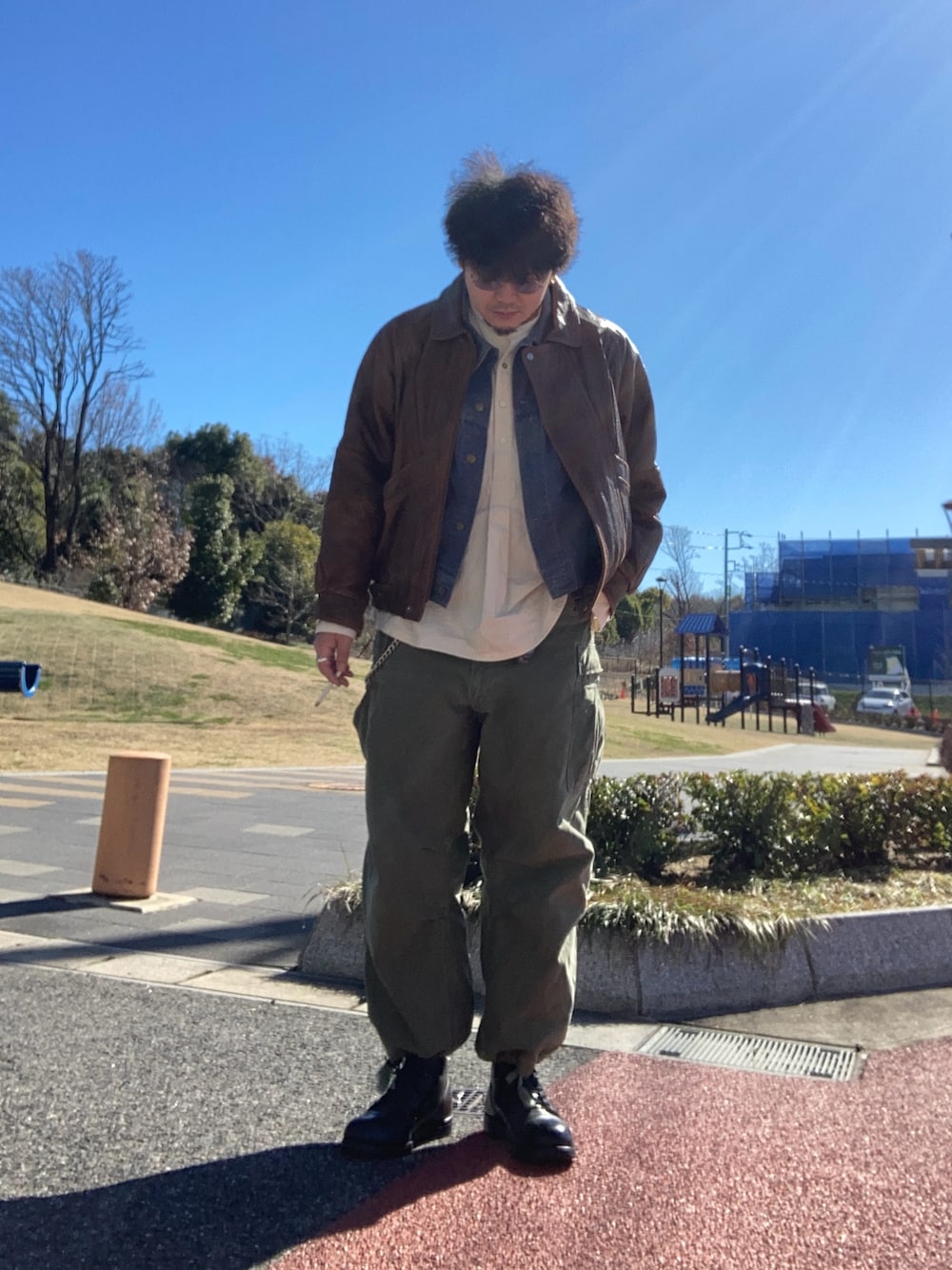 kosyobi｜VINTAGEのカーゴパンツを使ったコーディネート - WEAR